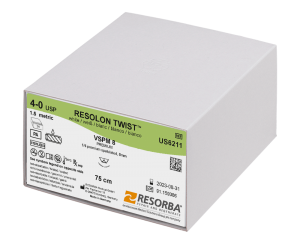 USA > Wound Closure > Non Absorbable Sutures > RESOLON TWIST™ - RESORBA®